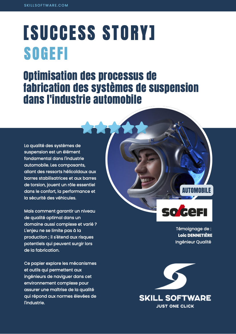 [Case study Automobile] AMDEC & SOGEFI : Optimisation des processus de fabrication des systèmes ...